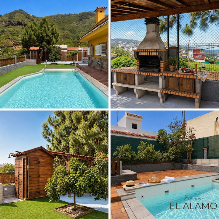 El ÁLamo | Heated Pool| Bbq | Fireplace | Hiking - Tejeda