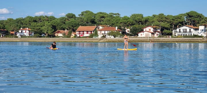 "Le Nid Du Lac" Plein Centre Lac Et Plages à Pied - Labenne