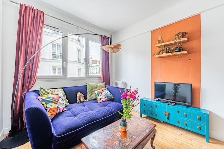 Cosy Appartement 1ch/4p - Sacré-cœur - Pantin