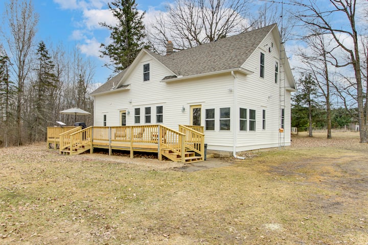 Farmhouse On 11th Crow Wing Lake W/ Dock - Nevis, MN