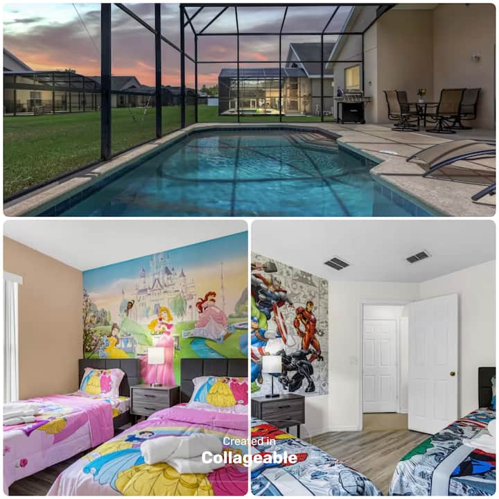 Disney Magical 4 Br Private Pool Orlando Parks - キシミー, FL