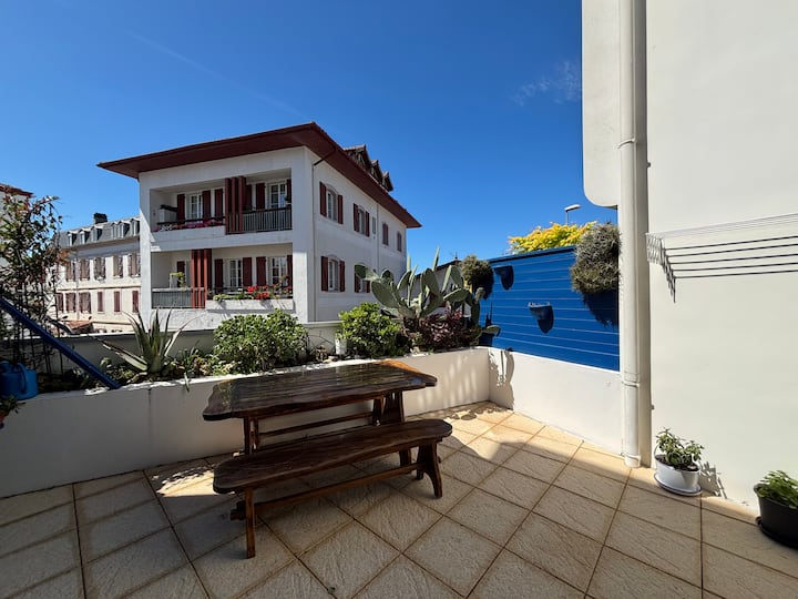 Charmant Appartement Centre-ville - 4 Pers. - Biriatou