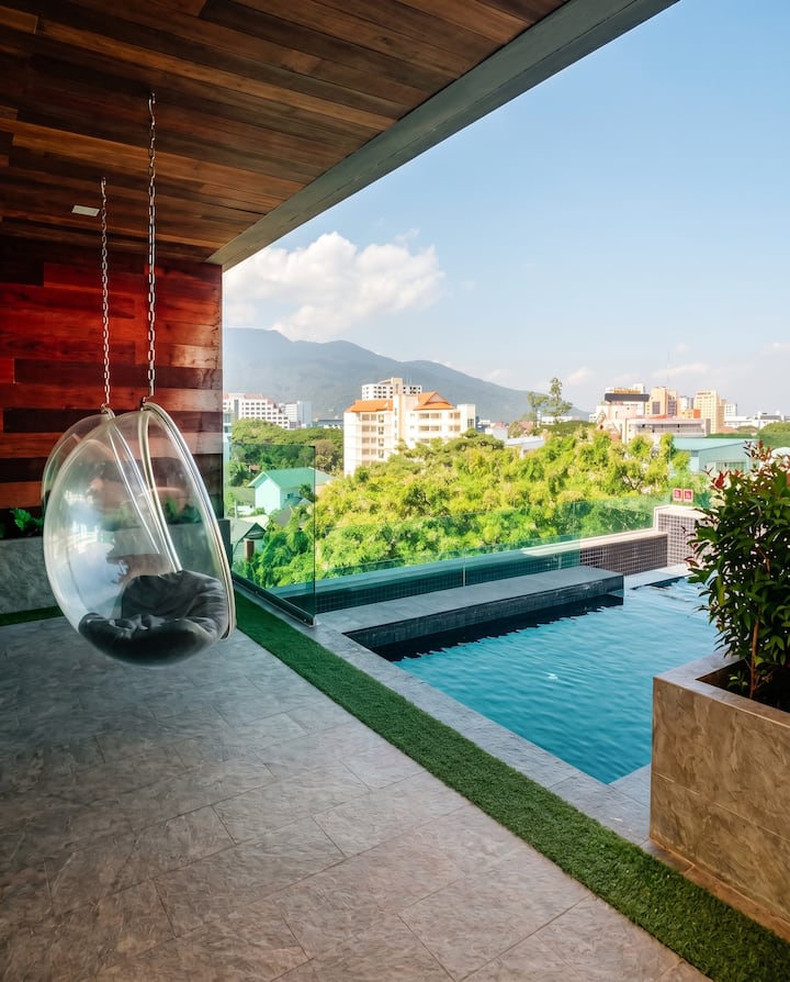 Condo In Nimman With Pool, Gym, Coworking & Sauna - Thailand