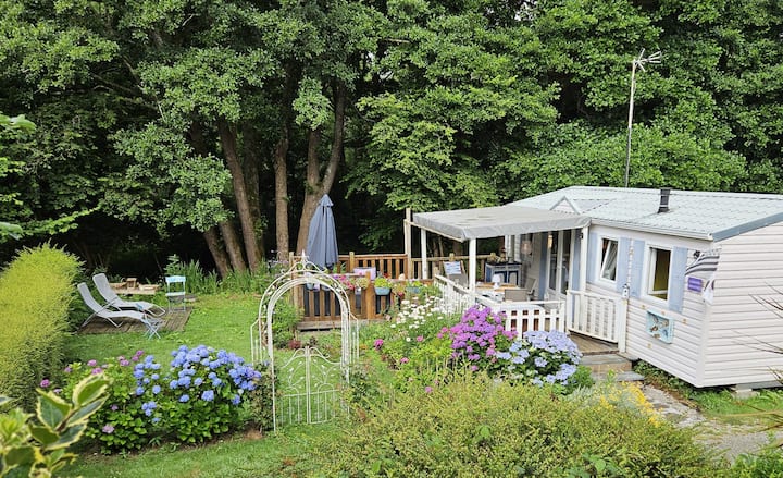 Mobile-home En Lisière De Forêt Proche Plage. - Fouesnant