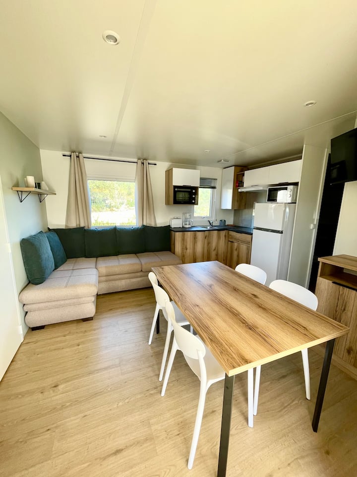 Mobilhome + Vélos Entre Lac Et Plage De L’océan - Lacanau