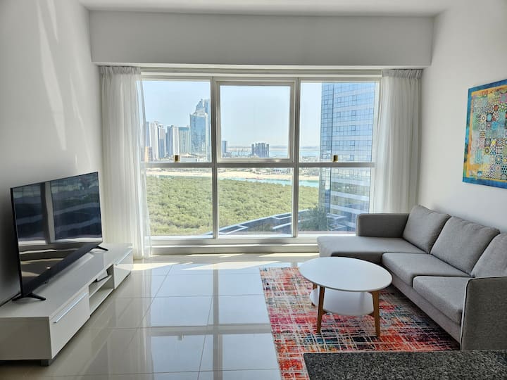 Mangroves View 1br | Bright & Calm | Monthly Stays - Abu Dhabi