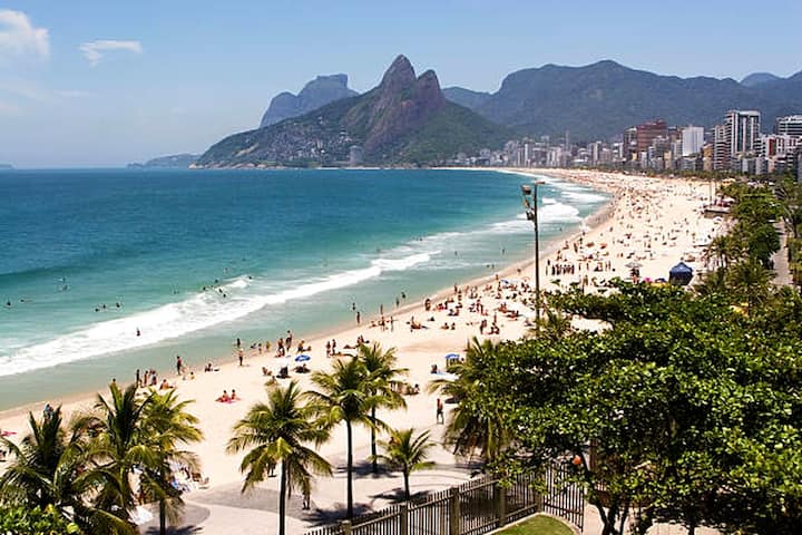 Ipanema A 100 M Praia+ Metrô, 2quartos, 80 M2 - Ipanema