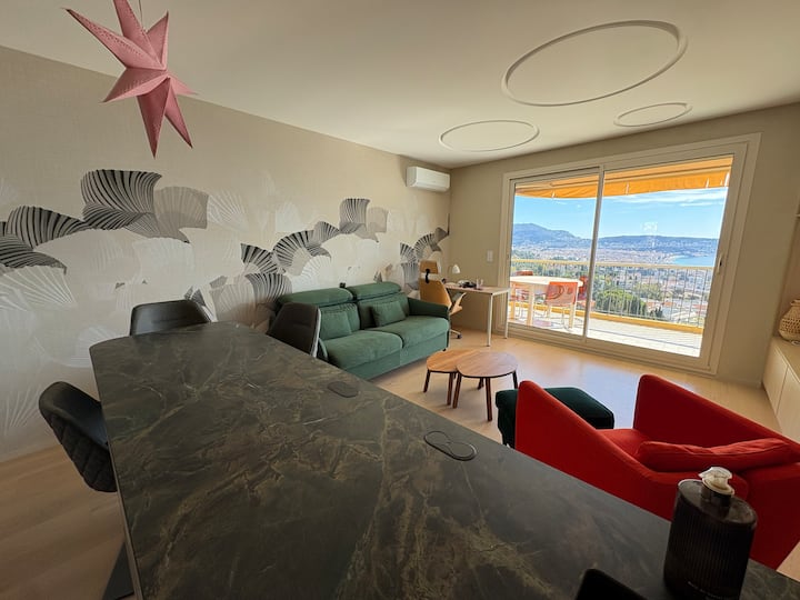 Apartment With Pool: Exclusive Abbaye De Roseland - Nice