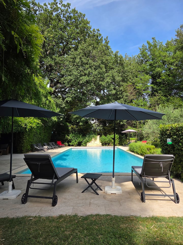 Gîte Antremont Tennis & Piscine Chauffée - Beaumes-de-Venise