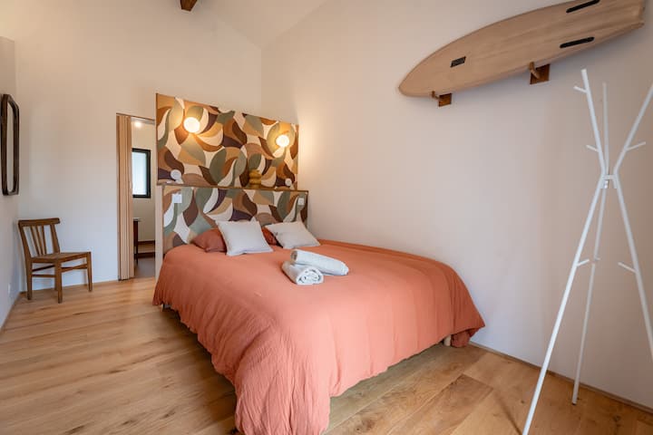 Brume Surf House - Chambre Soleil - Vieux-Boucau-les-Bains