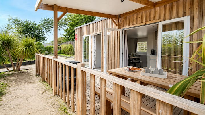 Mobil Home, Piscine Linge - Vendée