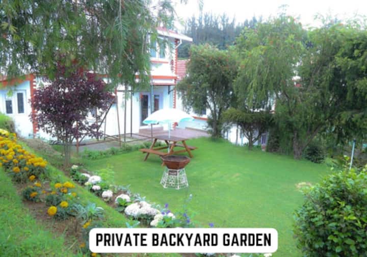 Hillside Villa With Private Garden Ooty - Ooty