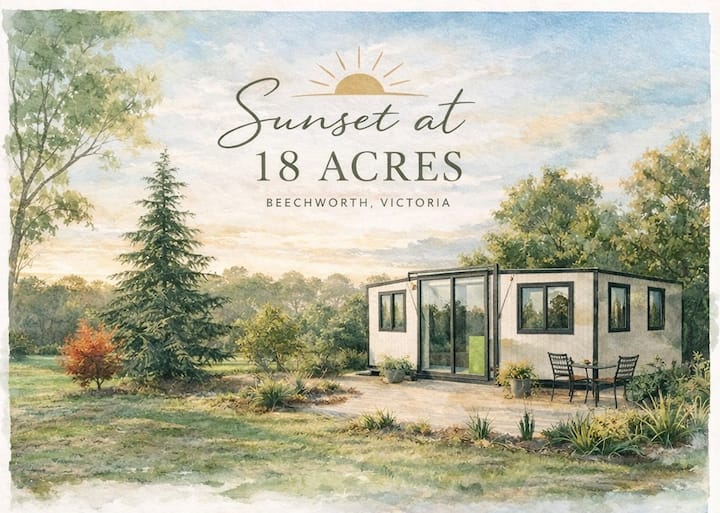 Sunset @ 18 Acres - Beechworth