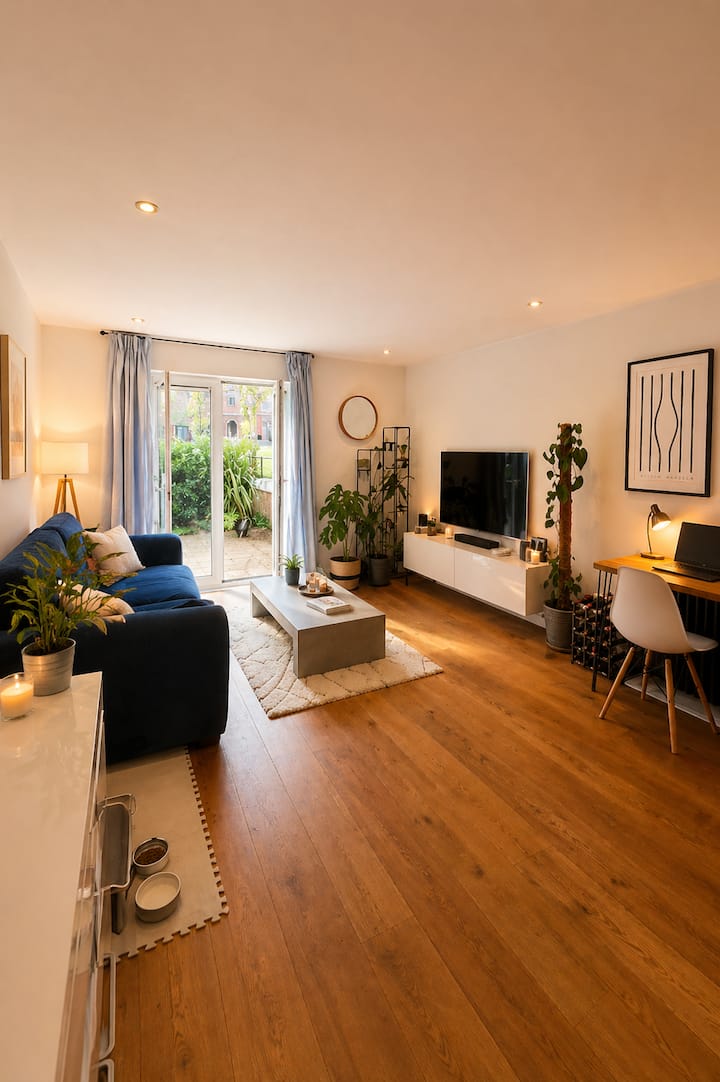 Modern 1 Bed Flat | Sleeps 4 | Quiet Retreat - Woolwich