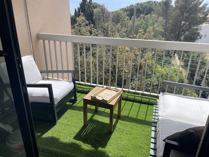 Duplex Très Confortable, Vue Mer à Saint Aygulf - Saint-Aygulf