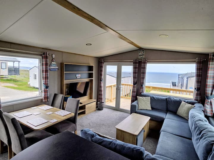 Brand New 3 Bed Caravan, Sleeps 8 - Seaview! - Holywell