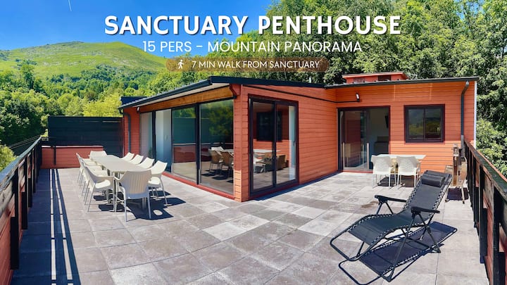 Sanctuary Penthouse – 15 Pers – Mountain Panorama - Argelès-Gazost