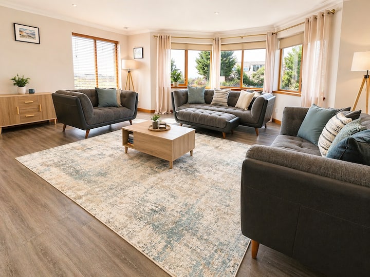 Spacious 5br Coastal Home | Garden & Deck - Moray