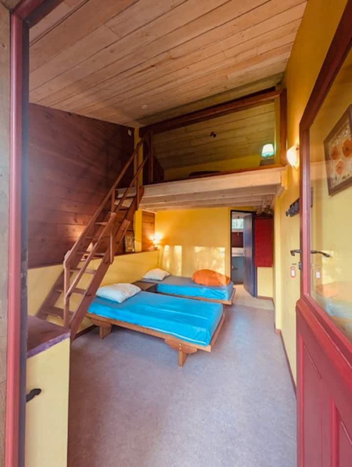 Chambre Coquelicot -Cosy 1 A 3 Personne - Soustons