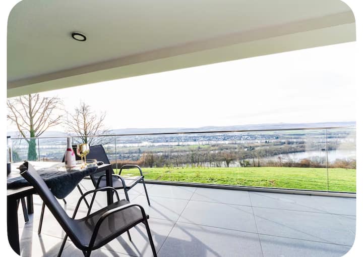Luxus Apartment Mit Rheinblick, Jacuzzi & Terrasse - Koblenz