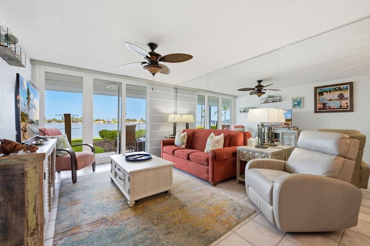 Waterfront Isla Del Sol Condo |Ground Floor - St. Petersburg, FL