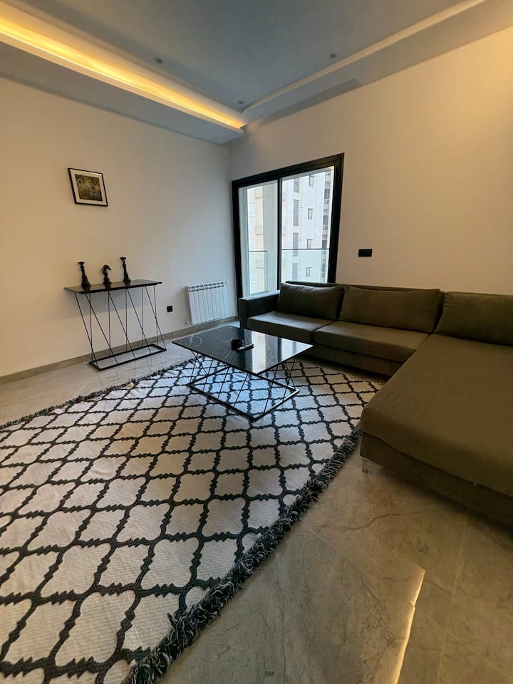 Appartement Moderne & Lumineux – 2 Chambres Cosy - Tunis