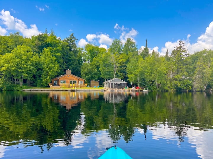 Adirondack Family Compound | 2 Cabins, Lake Access - Tupper Lake, NY
