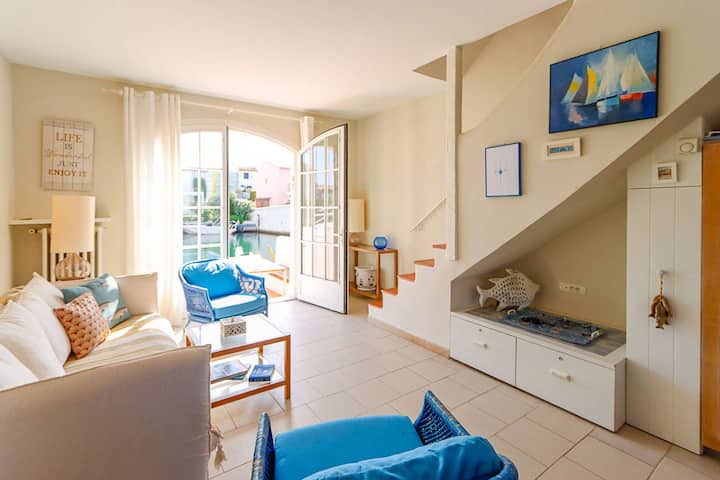 Port Grimaud Maison 2 Chambres - Clim Amarrage - Grimaud