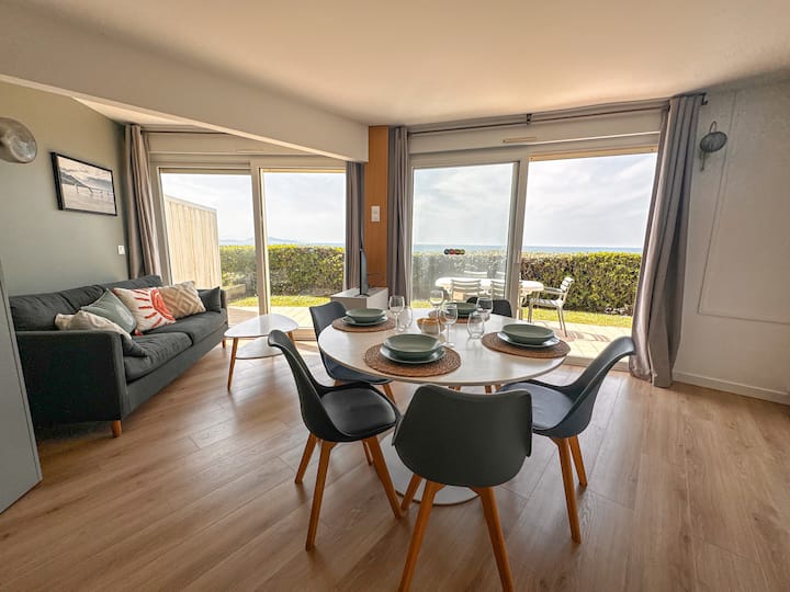 Vue Mer Panoramique, Piscine, Terrasse Et Parking - Bidart