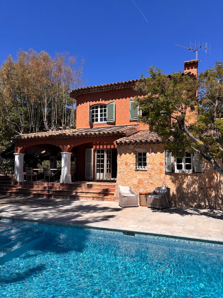 Mediterranean Villa With Pool, Walk To Valbonne - Valbonne