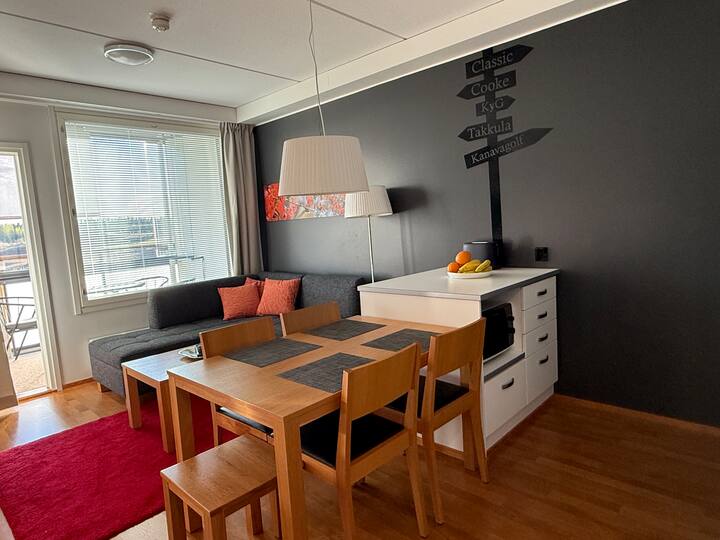 Neljä Vuodetta Golfkenttänäkymällä (Chalets 45m2) - Vierumäki