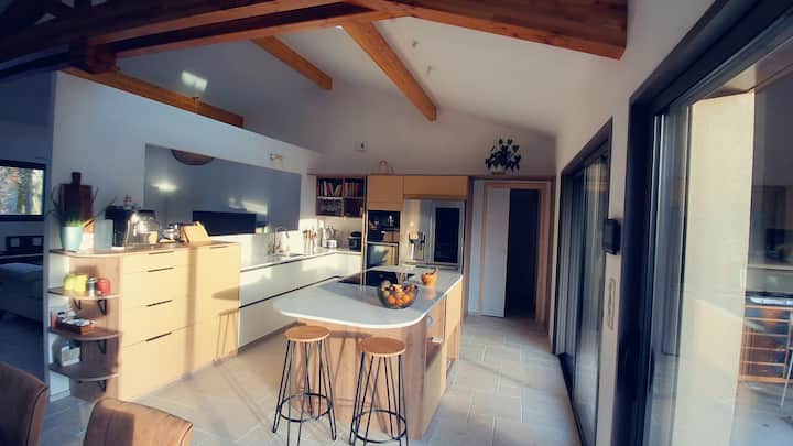 Maison Neuve Au Calme Proche Lac Et Océan - Hostens