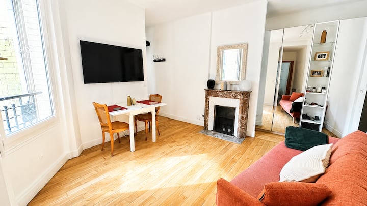 Cosy & Calme | Boulogne Paris | Literie Hôtelière - Issy-les-Moulineaux