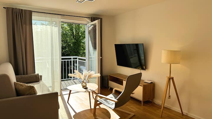Star Living - 3 Zi. Wohnung Balkon Nähe Frankfurt - Hanau