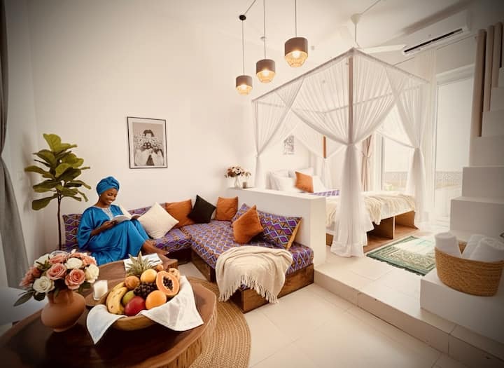 Hayam Villas · Honeymoon Garden Loft Outdoor Bath - Tanzanie