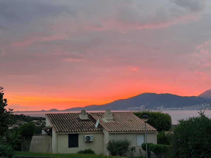 Maison Vetta Di Sole - Climatisée Vue Mer - Ajaccio
