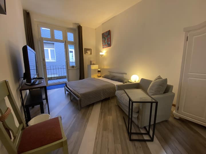 Zentral Am Hbf Wuppertal– Modernes Apartment Für 2 - Wuppertal
