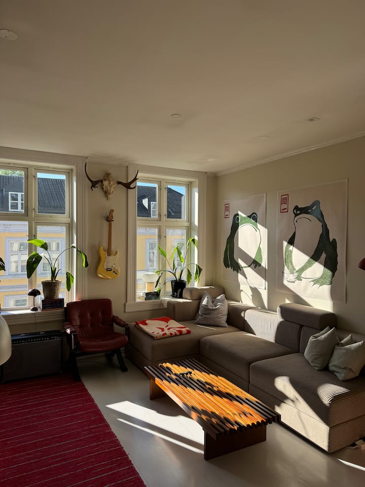 Stylish Tøyen Apartment With Balcony - Oslo