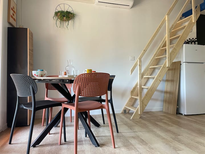 Nature|confort|qualité • Wifi Clim Parking Pour 5 - Fitou
