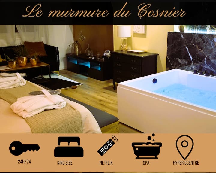Le Murmure Du Cosnier : Suite Spa Et Intimité - Bernay