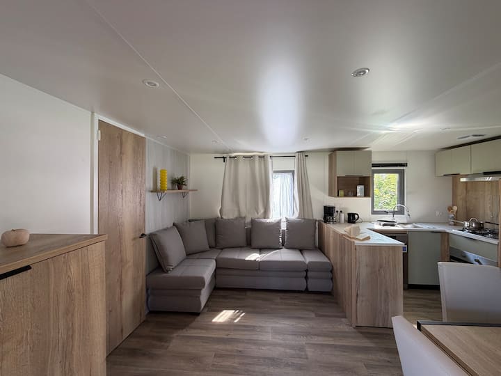 Bungalow 460 Neuf De 2026 Wifi Clim Camping Siblu - Carnon