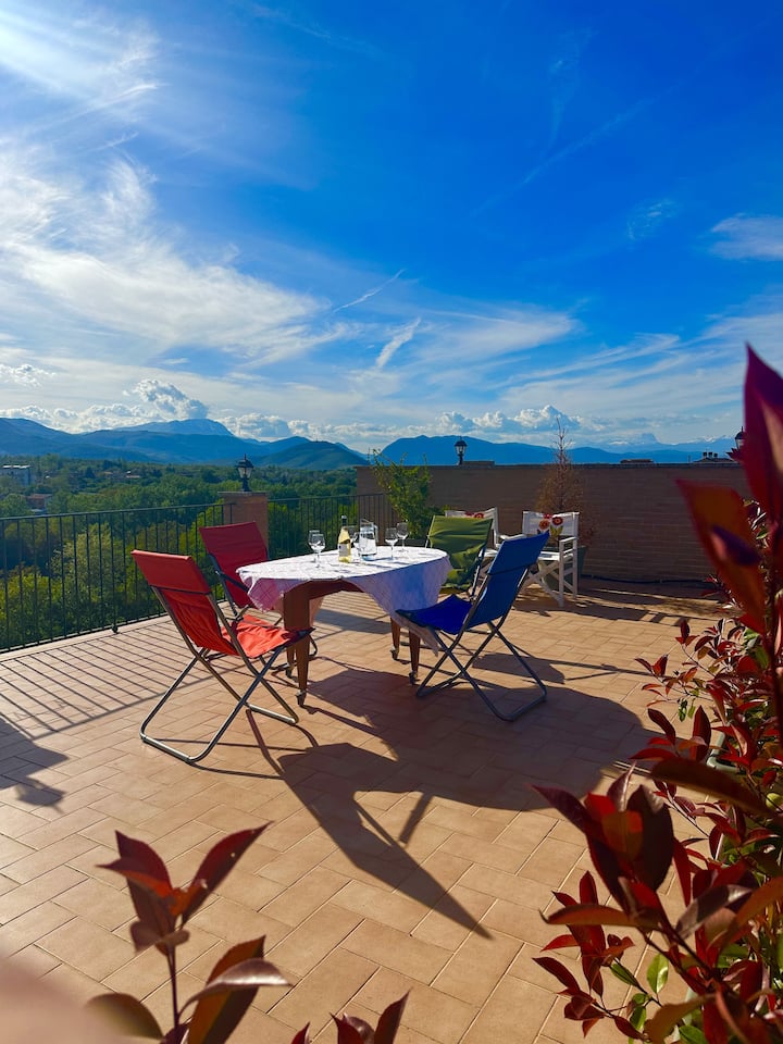 4 Camere 
Abruzzo - Sulmona -
Terrazza Sulle Vette - Campo di Giove