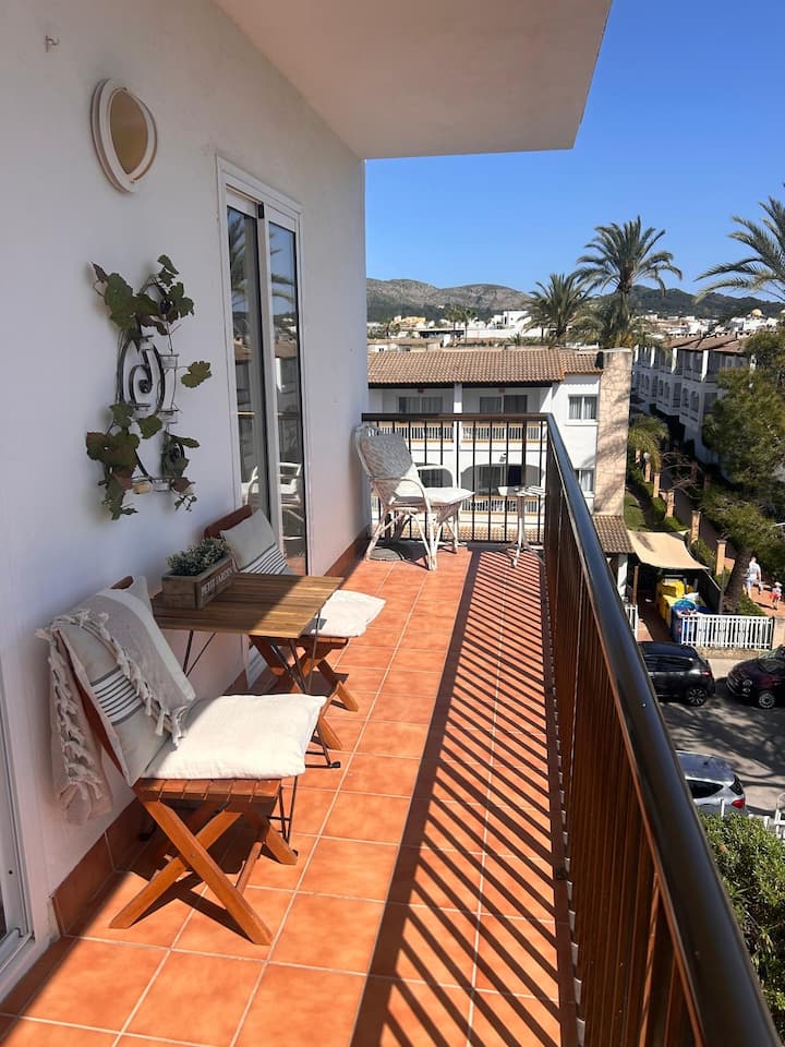 Acogedor Apartamento En Pleno Puerto De Alcudia - Alcúdia