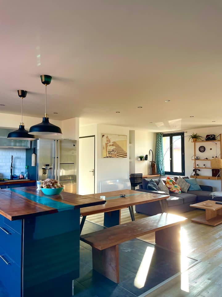 Grand Appartement Avec Terrasse Proche Des Plages - Tarnos