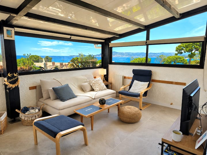 La Terrasse D’azur -Super Vue Mer, Piscine & Plage - Saint-Cyr-sur-Mer