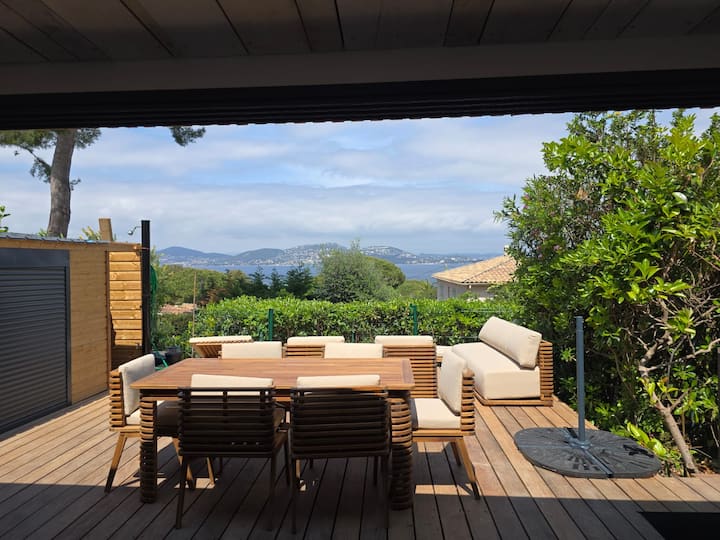 L'échappée Bleue – Cabanon Vue Mer - Clim - Porquerolles