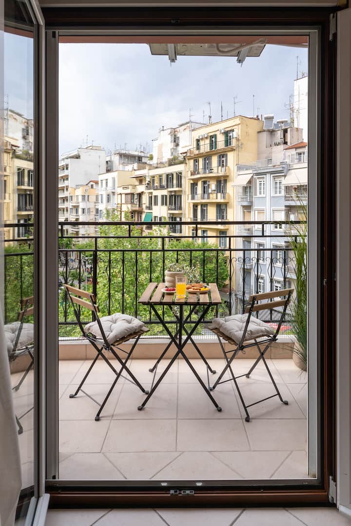Heart Of Thessaloniki | 3br | 3kingbeds | Balcony - Thessalonique