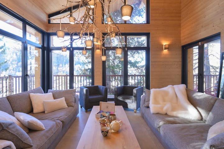 Chalet Avec Piscine La Plagne - Méribel