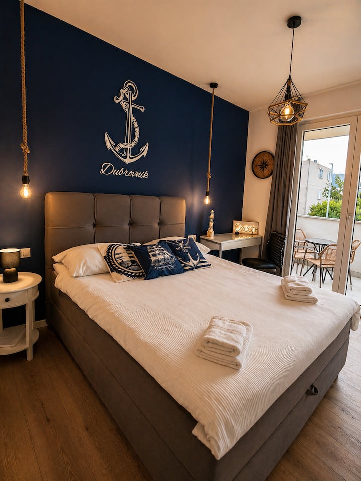 Karlo - Very Cozy Studio With Balcony&parking - Mlini