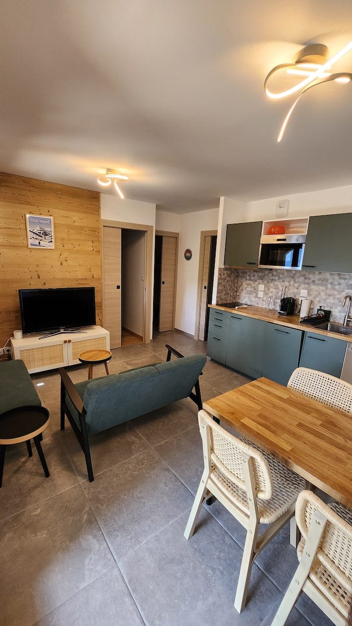 Appartement Cosy, Le Cernix, Draps Et Linge Inclus - Notre-Dame-de-Bellecombe